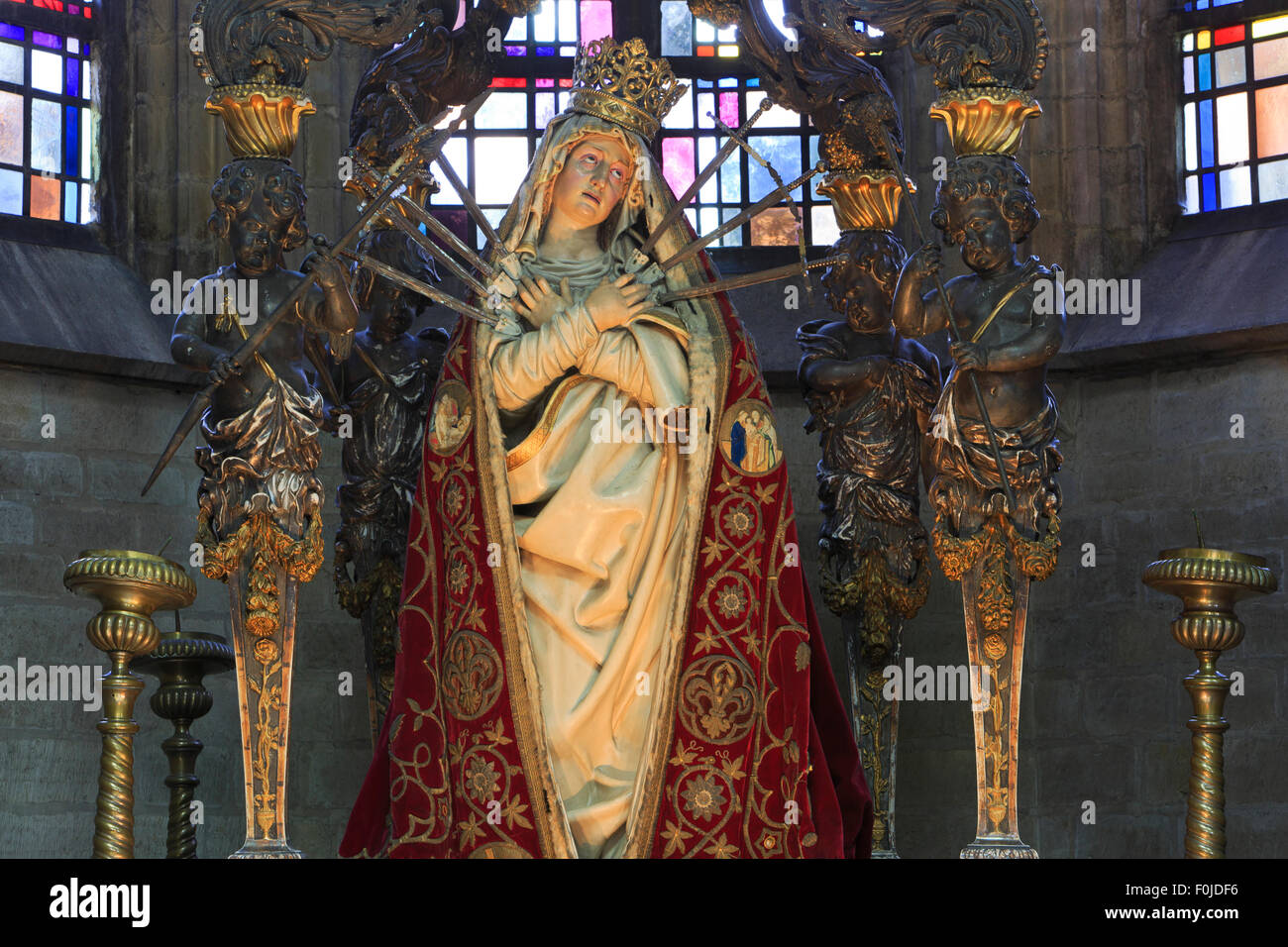 Our lady seven sorrows hi-res stock photography and images - Alamy