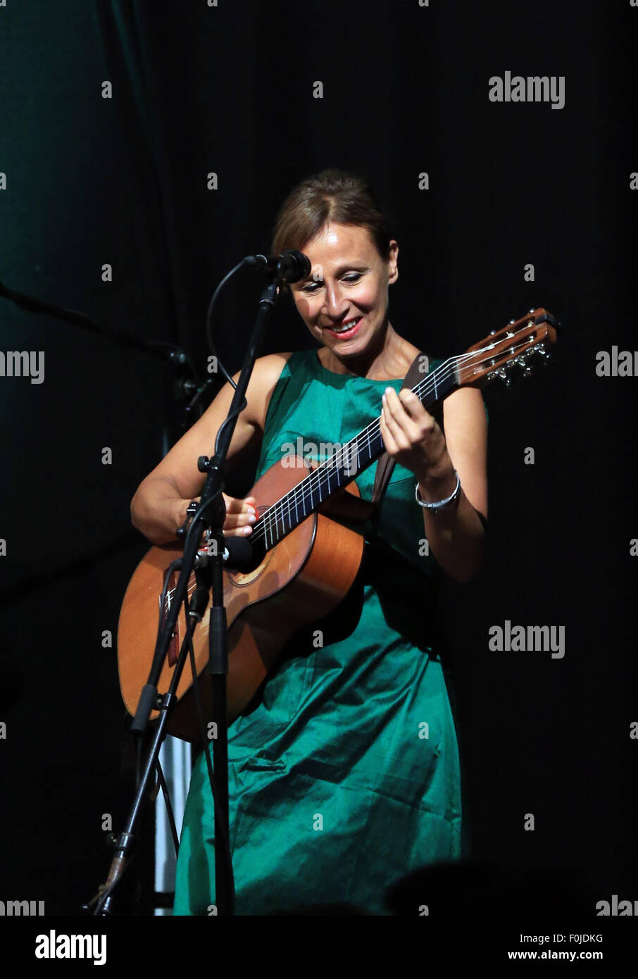 Eltville, Germany. 17th August, 2015. Italian singer and songwriter ...