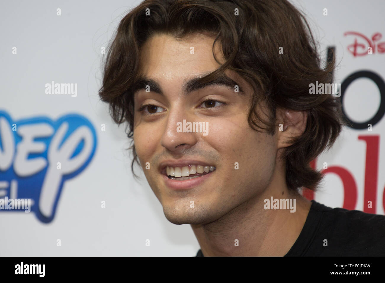 Anaheim, California, USA. 15th Aug, 2015. Blake Michael from the cast ...