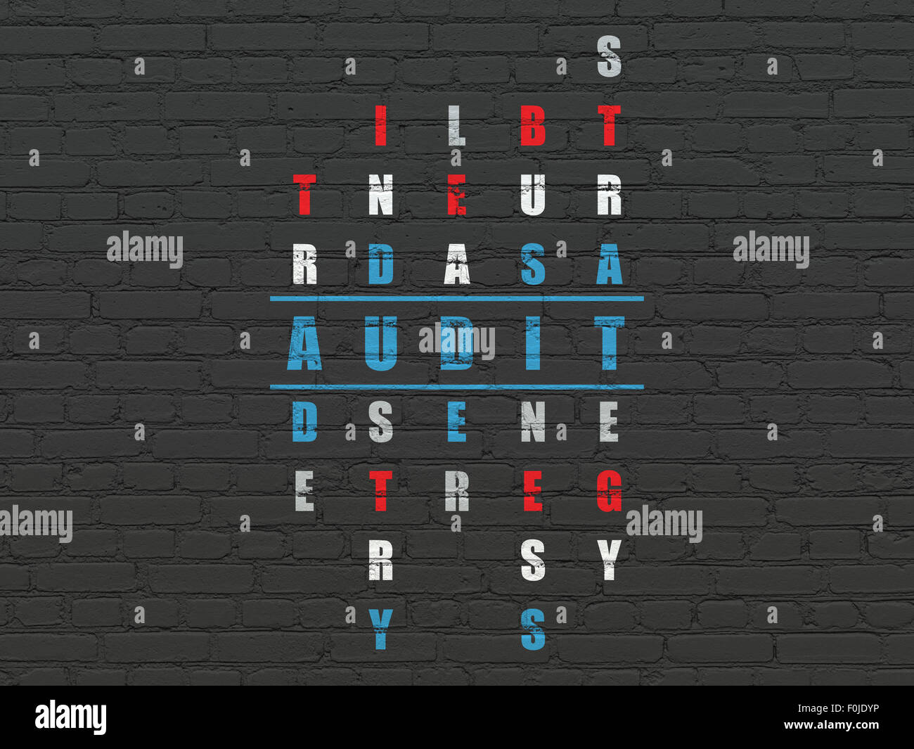 Finance concept: word Audit in solving Crossword Puzzle Stock Photo - Alamy Finance concept: word Audit in solving Crossword Puzzle Stock Photo - Alamy