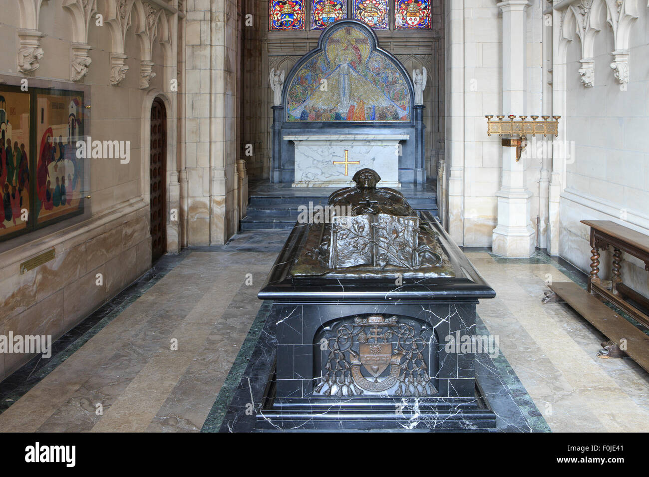 Statue of cardinal mercier hi-res stock photography and images - Alamy