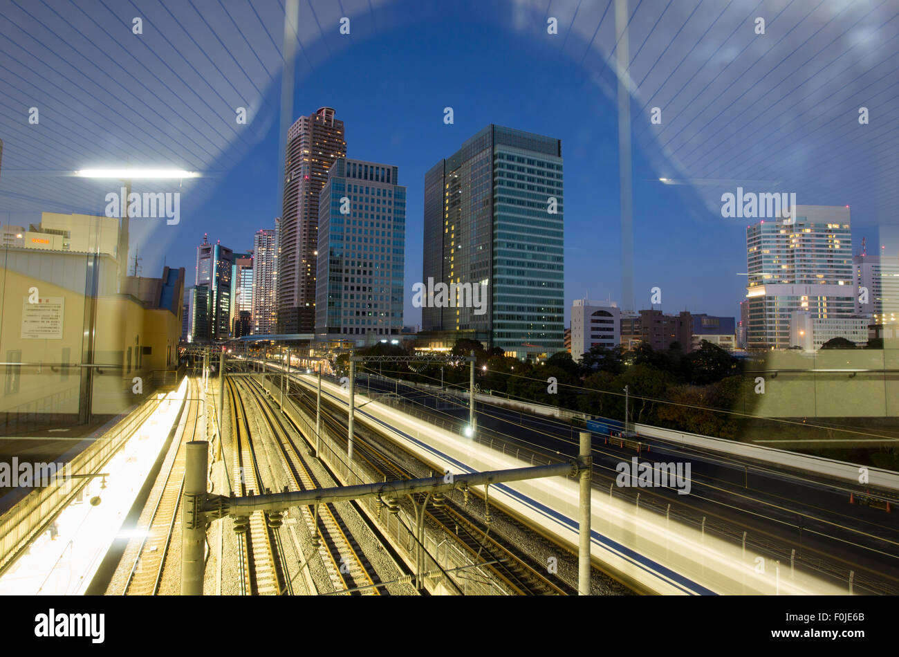 Subway train station tokyo futuristic hi-res stock photography and ...