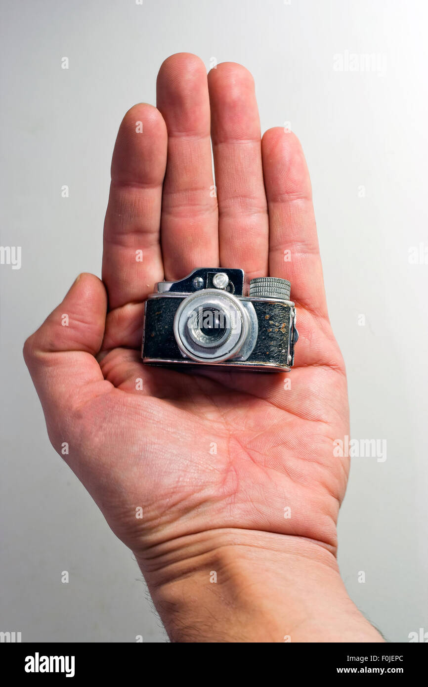 old micro film camera from the seventies Stock Photo - Alamy