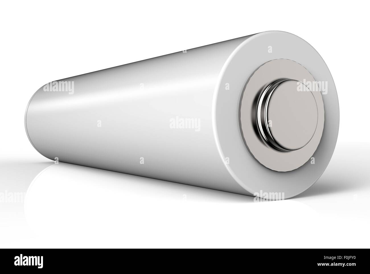 aa battery isolated on a white back ground Stock Photo - Alamy