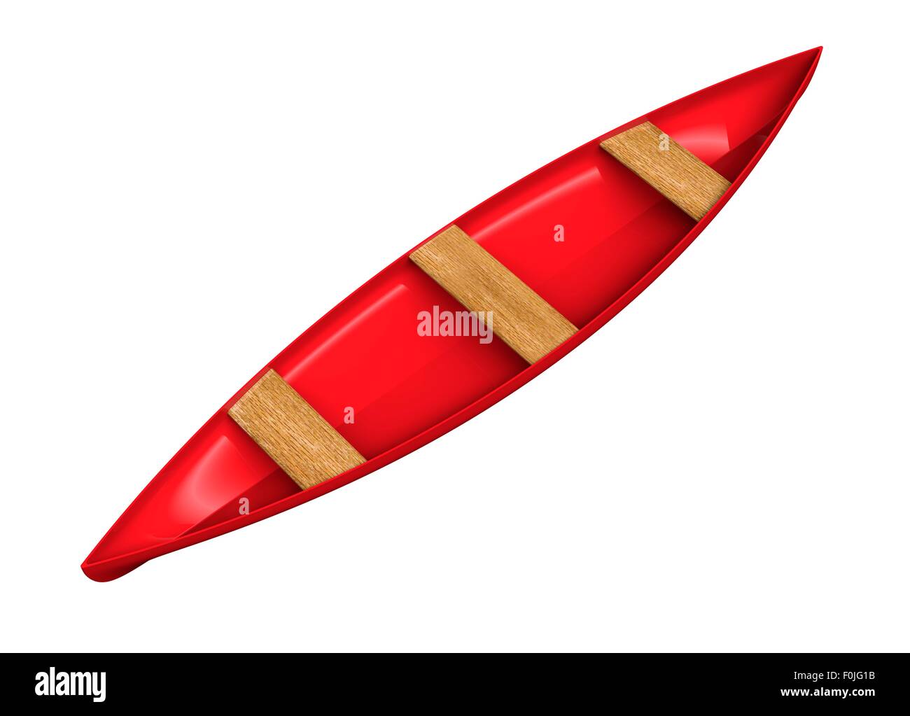 Canoe Cut Out Stock Images & Pictures - Alamy