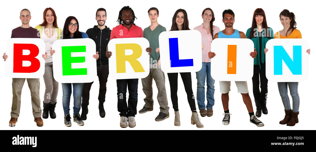Berlin germany young people on hi-res stock photography and images - Alamy