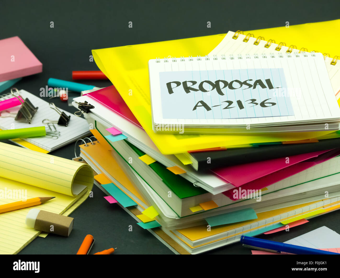 Proposal documents hi-res stock photography and images - Alamy
