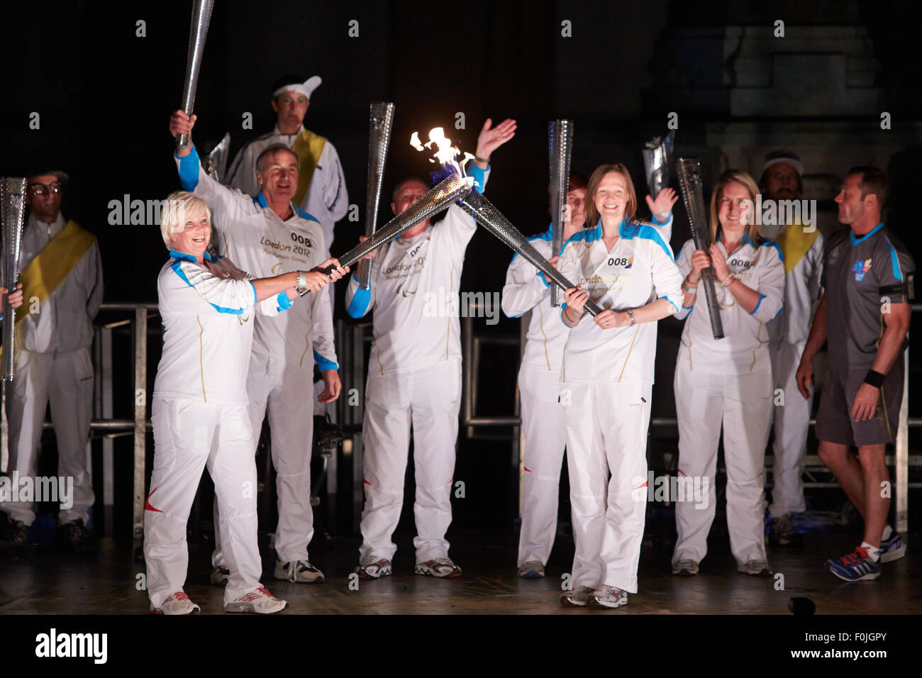 Torch bearers hi-res stock photography and images - Alamy