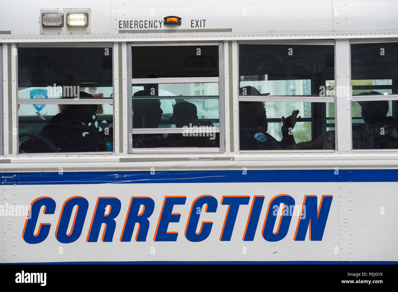 Department of corrections bus hi-res stock photography and images - Alamy
