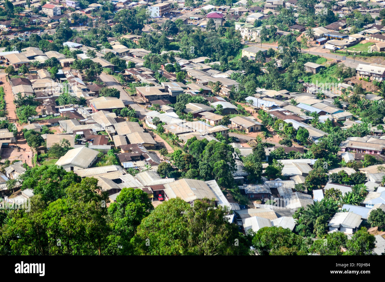 Bamenda cameroon aerial hi-res stock photography and images - Alamy