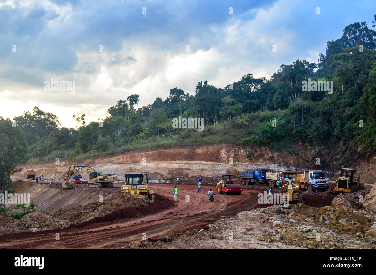 Ring road construction hi-res stock photography and images - Alamy