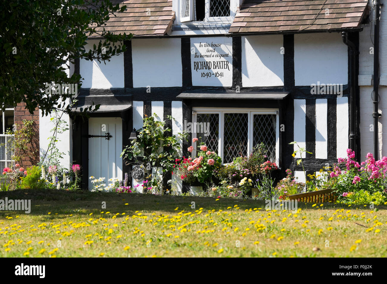 The house of Richard Baxter, the 17th century English puritan church ...