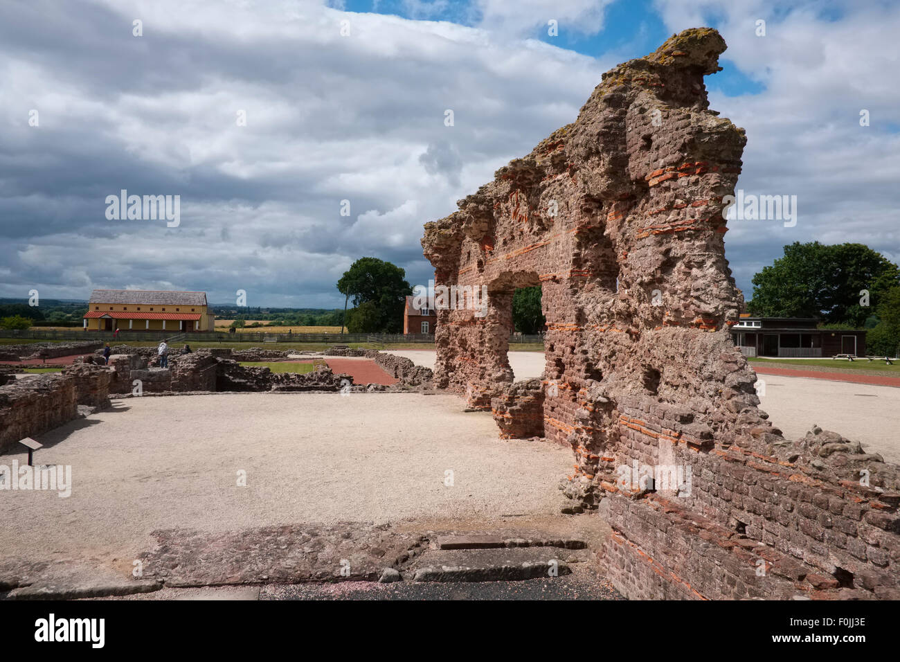 Wroxeter Roman city, Shropshire, England, UK Stock Photo - Alamy