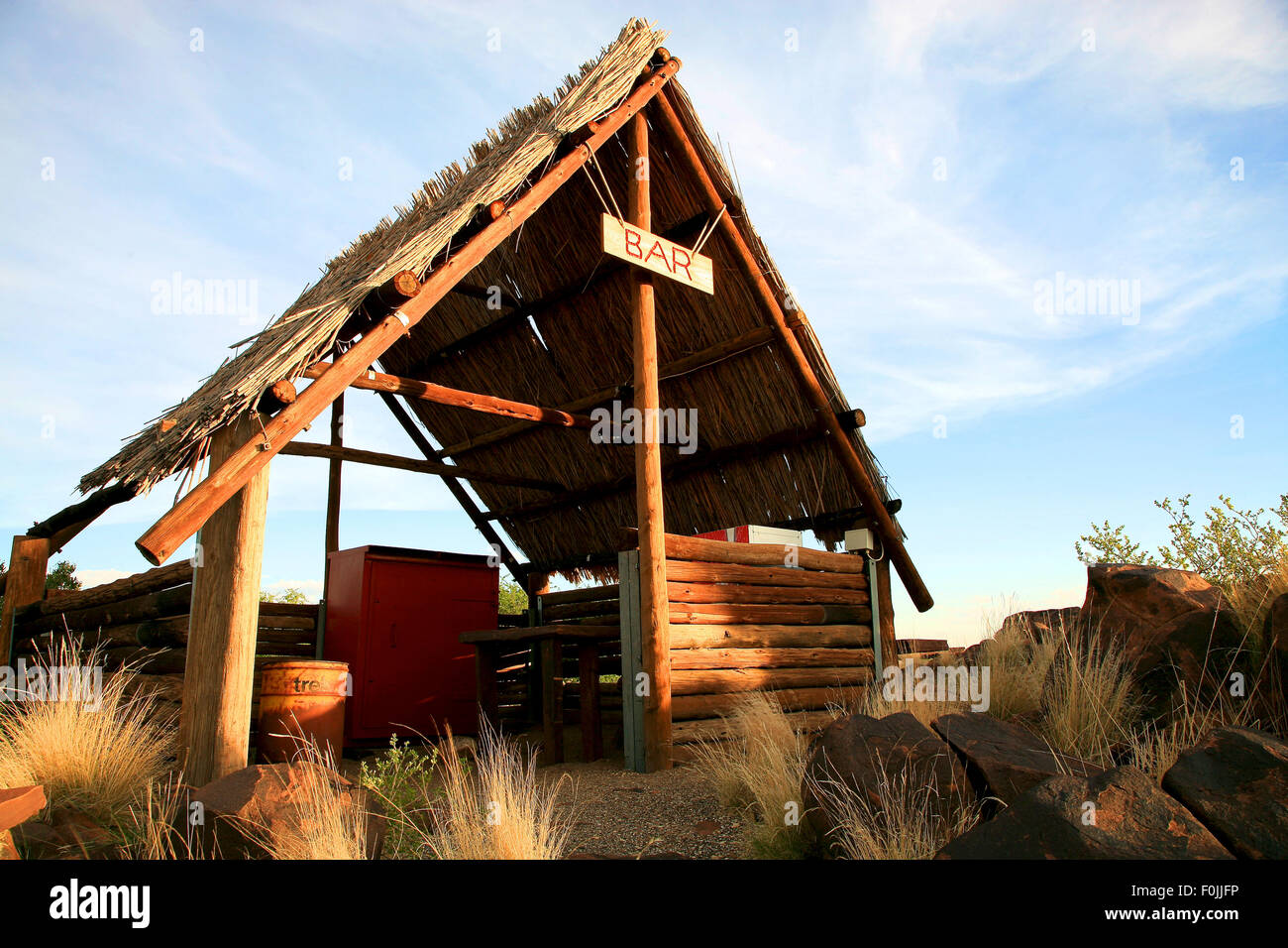 Bar in the middle of the bush close to the Quiver Tree Forest in ...