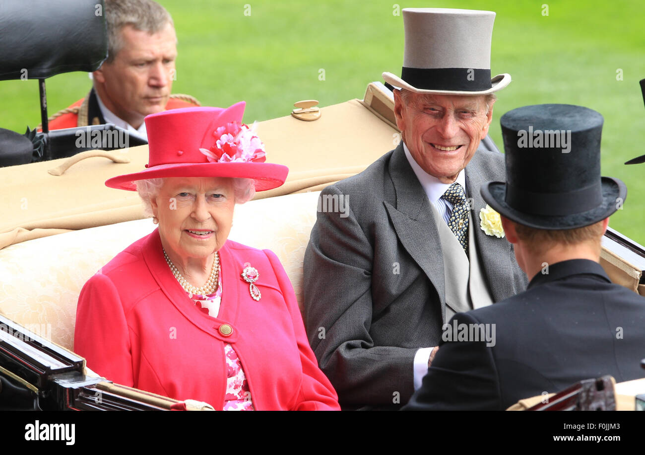 Royal family arrivals on Day 1 of the Royal Race meeting Featuring: HRH ...