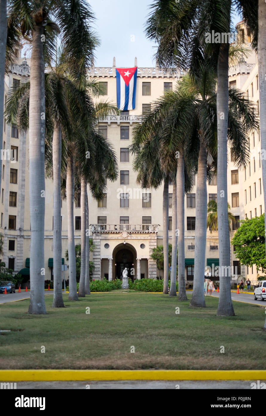 Entrance to the famous Hotel Nacional de Cuba, Havana Stock Photo - Alamy