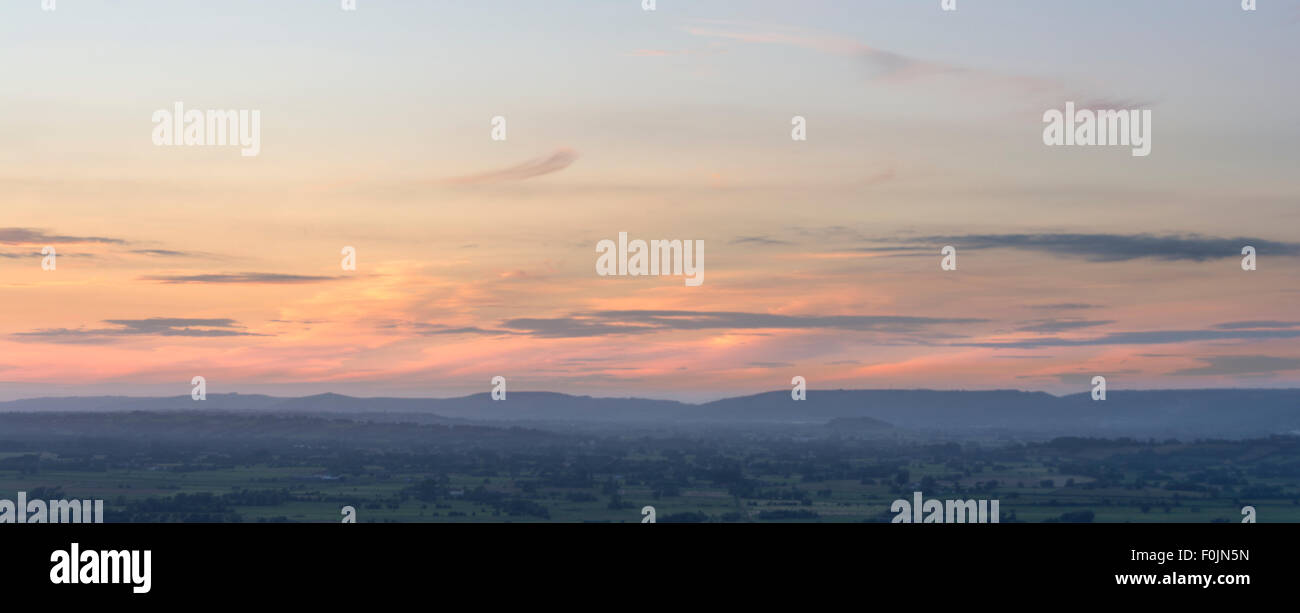 Glastonbury tor sunset hi-res stock photography and images - Alamy