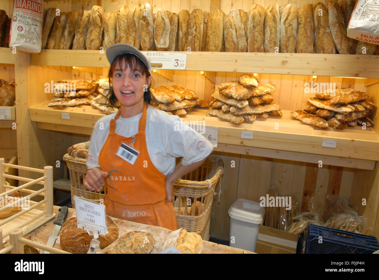 the Eataly store in Turin (Piedmont, Italy), part of the international ...