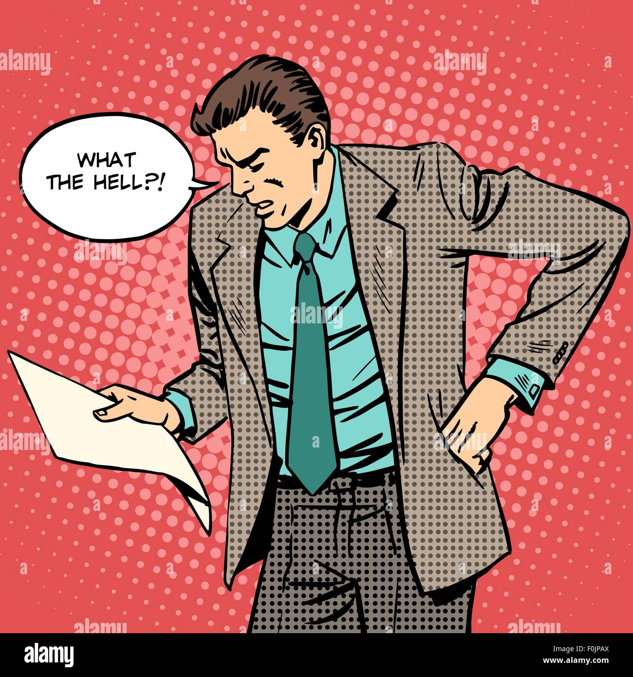 Swearing cartoon hi-res stock photography and images - Alamy