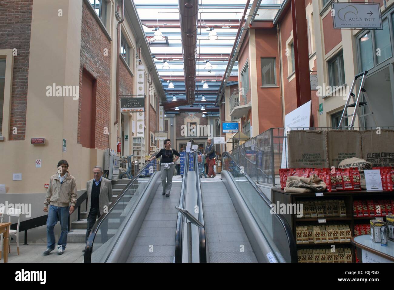 the Eataly store in Turin (Piedmont, Italy), part of the international ...