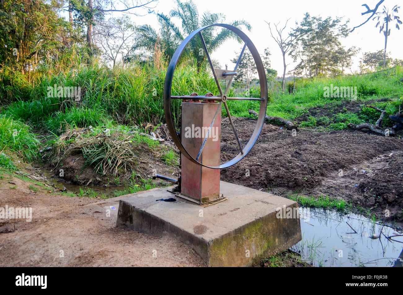 Water wheel africa hi-res stock photography and images - Alamy