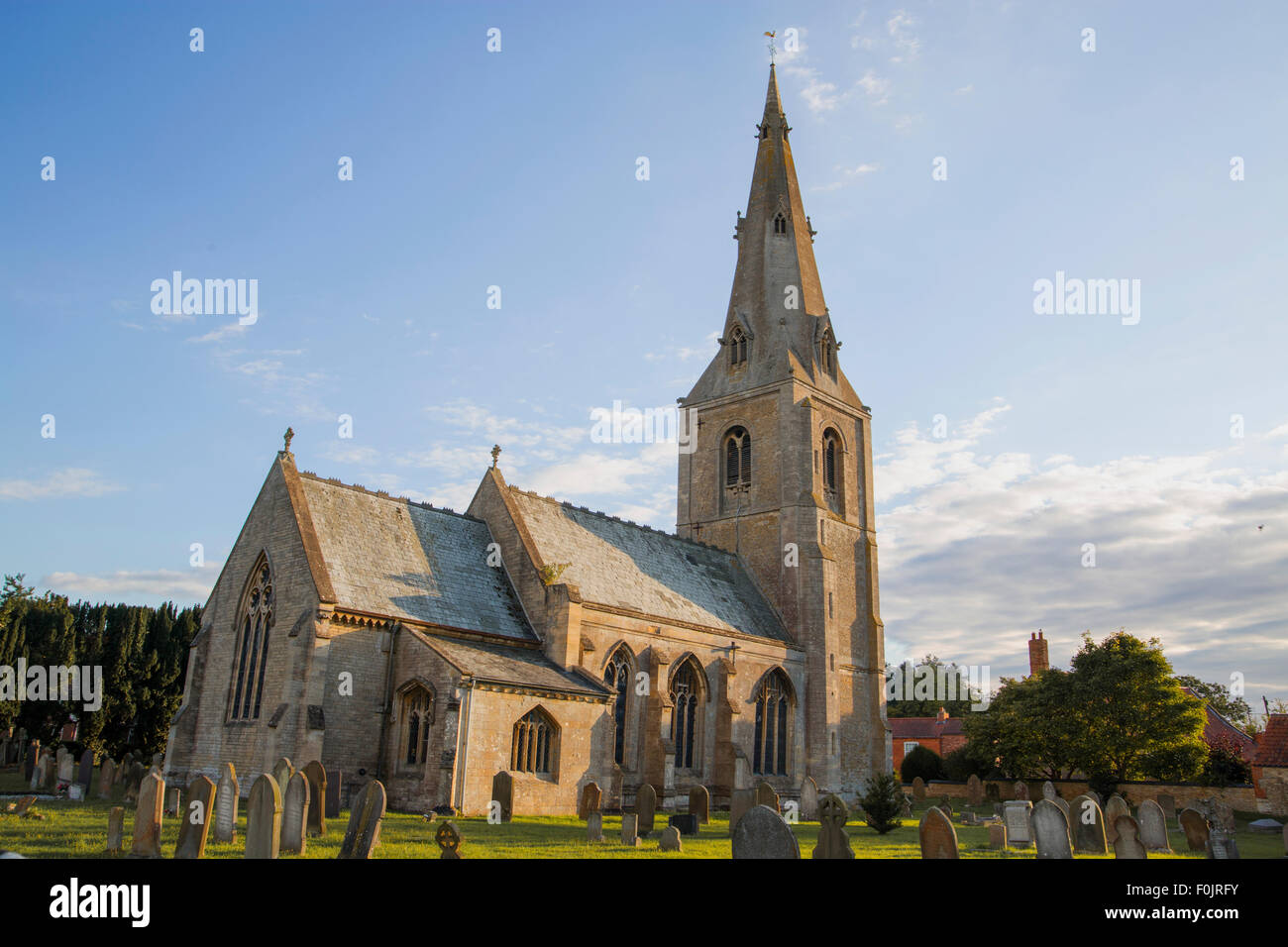 Picture of St Andrew's Church in Leasingham, Lincolnshire Stock Photo ...
