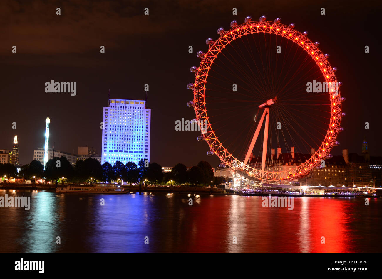 London Eye, United Kingdom, River Thames Stock Photo - Alamy