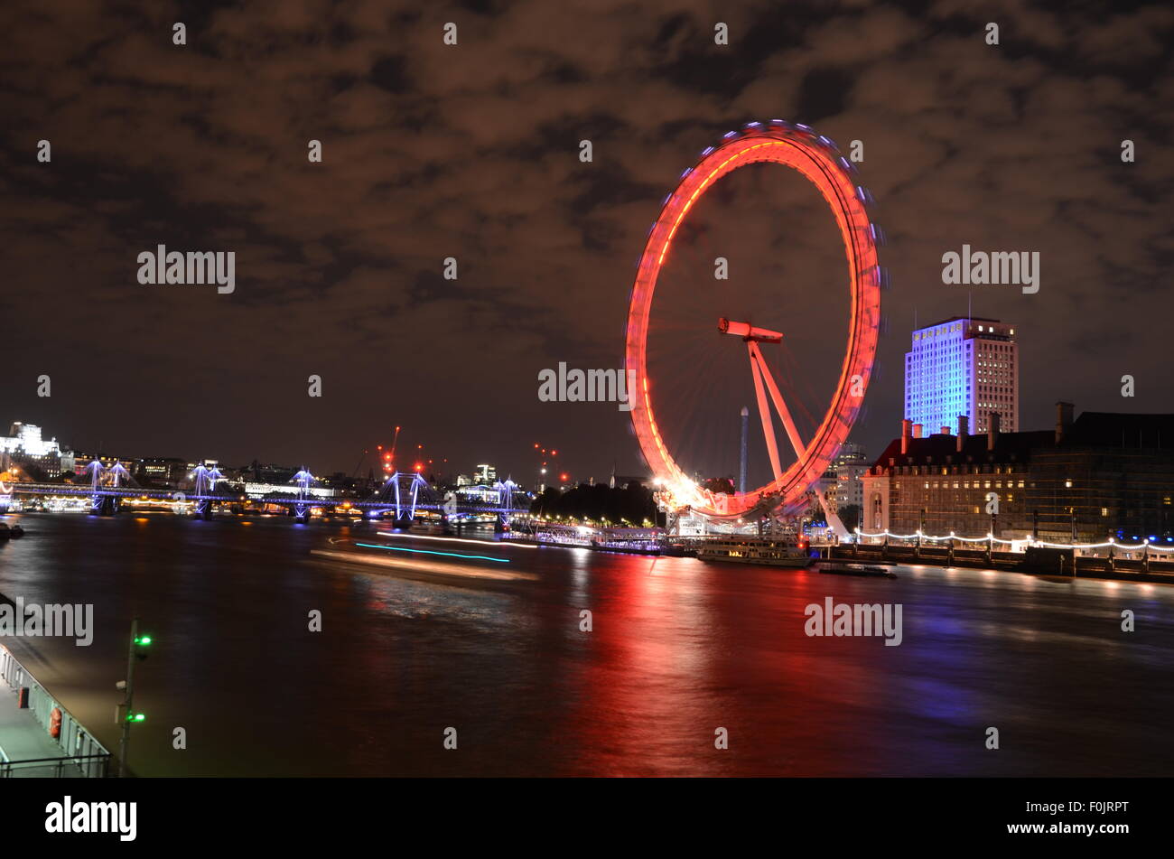 London Eye, United Kingdom, River Thames Stock Photo - Alamy