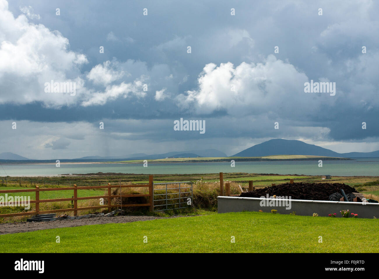 Coastal scene in Belmullet, County Mayo, Ireland Stock Photo - Alamy