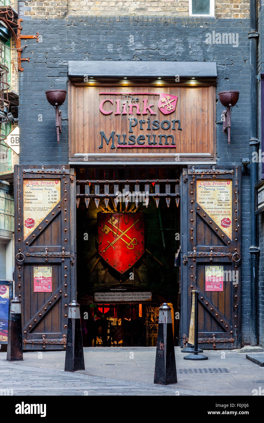 The Clink Prison Museum, London, England Stock Photo - Alamy
