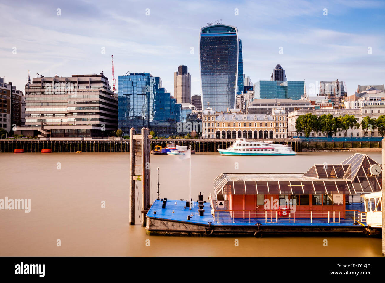 London riverboat transport hi-res stock photography and images - Alamy