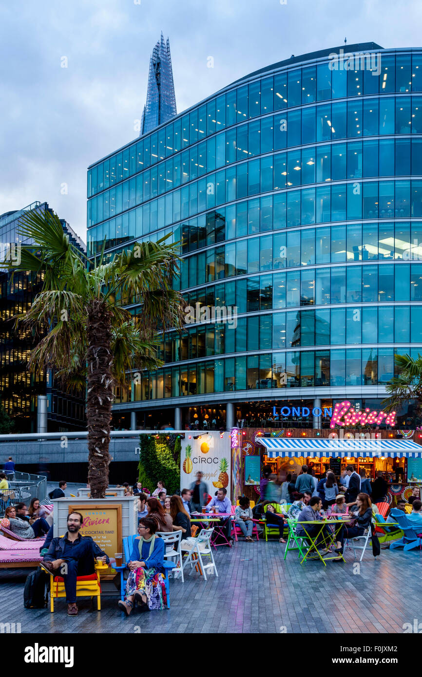 London Riviera Pop-Up At The More London Riverside Development, London ...