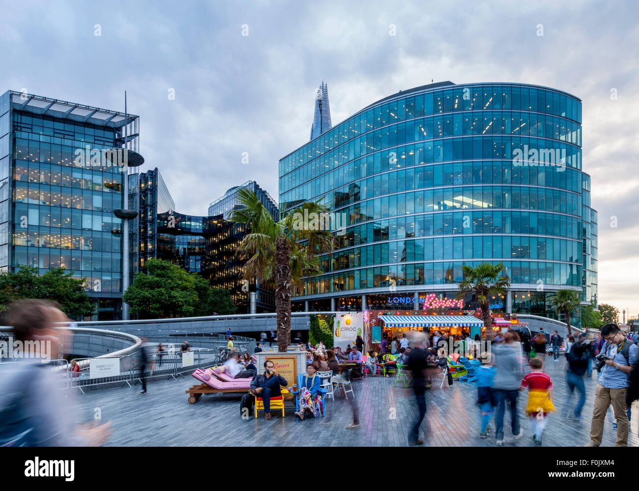 London Riviera Pop-Up At The More London Riverside Development, London ...