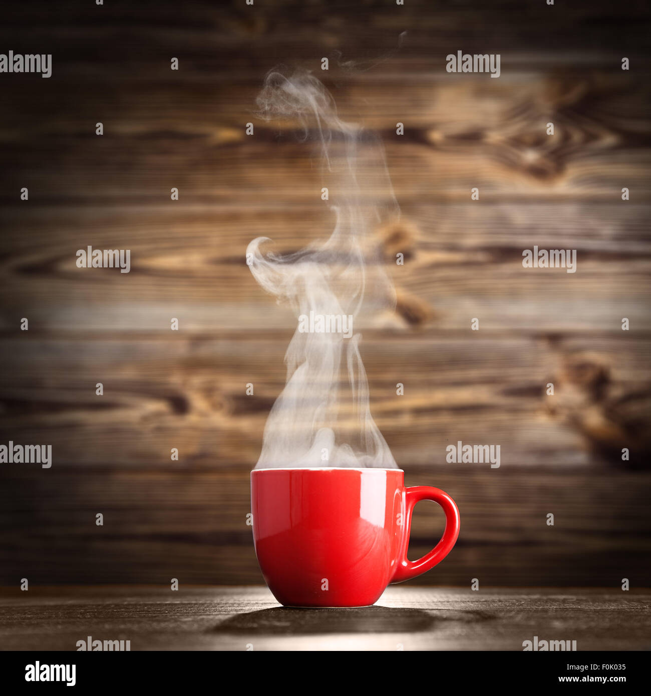 Steaming coffee cup Stock Photo - Alamy