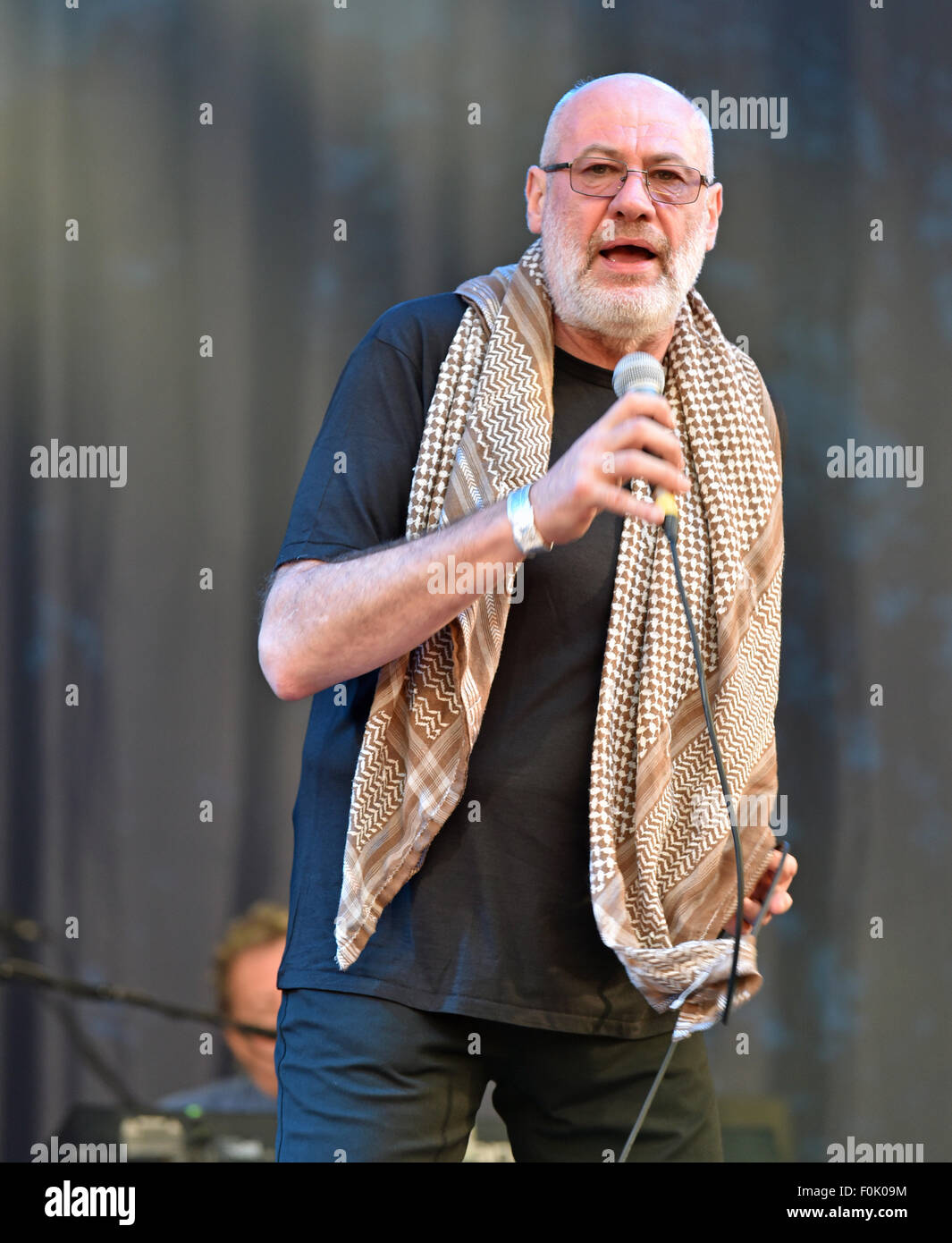 Fish singer with marillion performing on the main stage hi-res stock ...