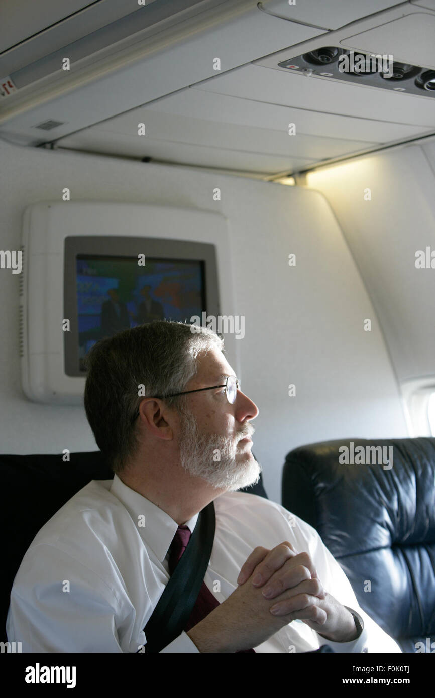David Addington Aboard Air Force Two En Route to Lexington, Virginia ...