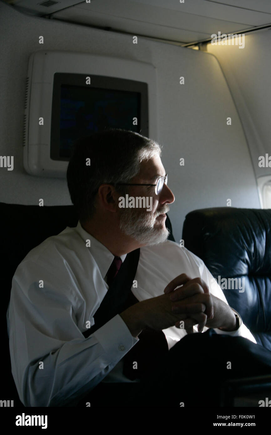 David Addington Aboard Air Force Two En Route to Lexington, Virginia ...