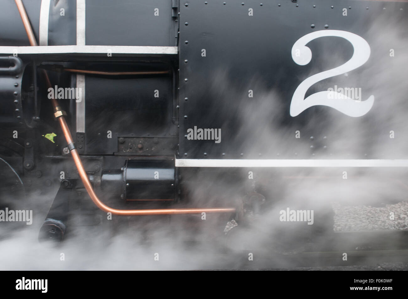 Close up steam train pistons hi-res stock photography and images - Alamy