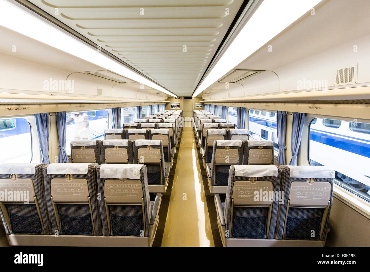 Japan, Nagoya, Railway park. Shinkansen Museum. Shinkansen 100 Stock ...