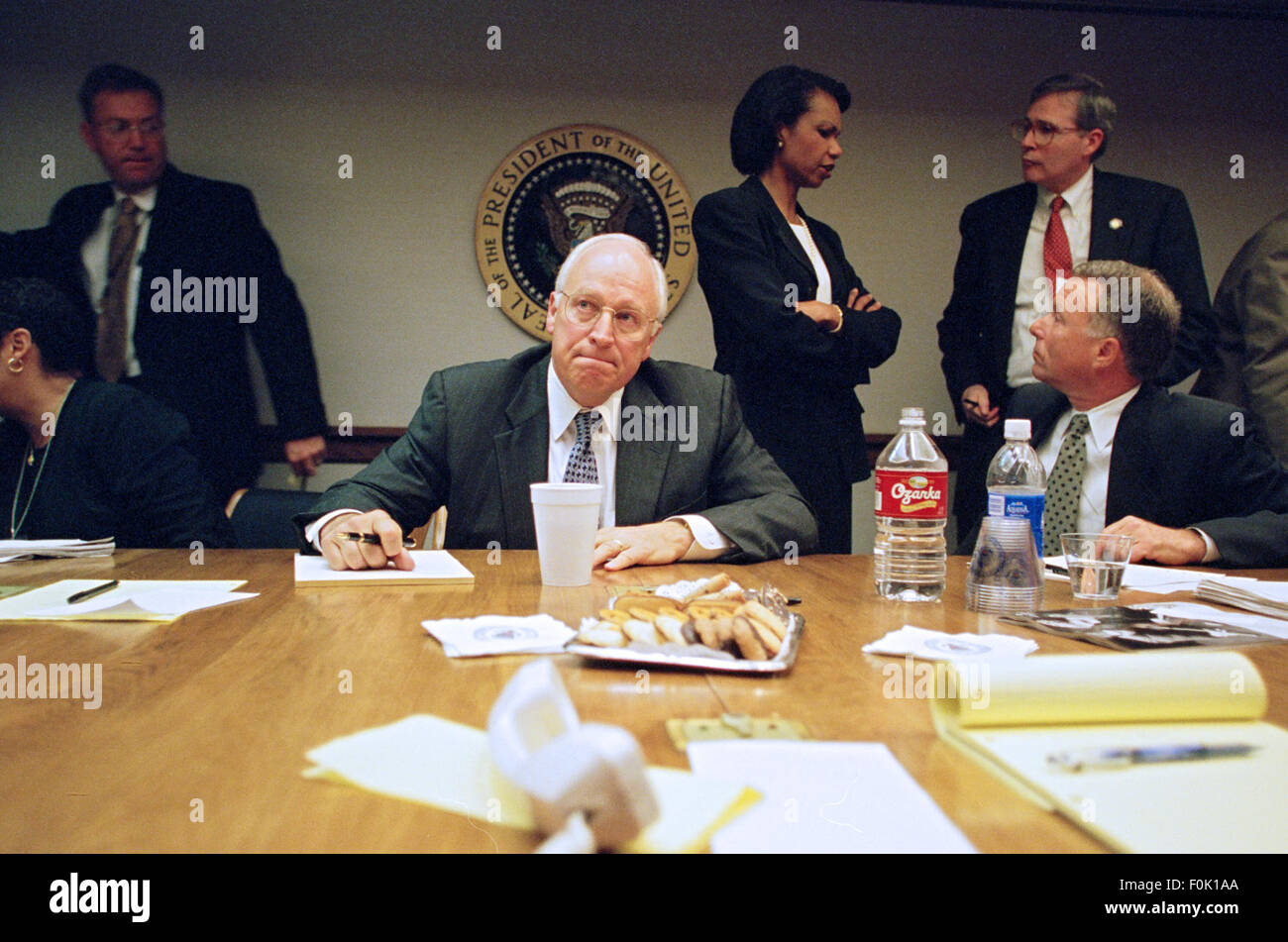 Vice President Cheney in the President's Emergency Operations Center ...