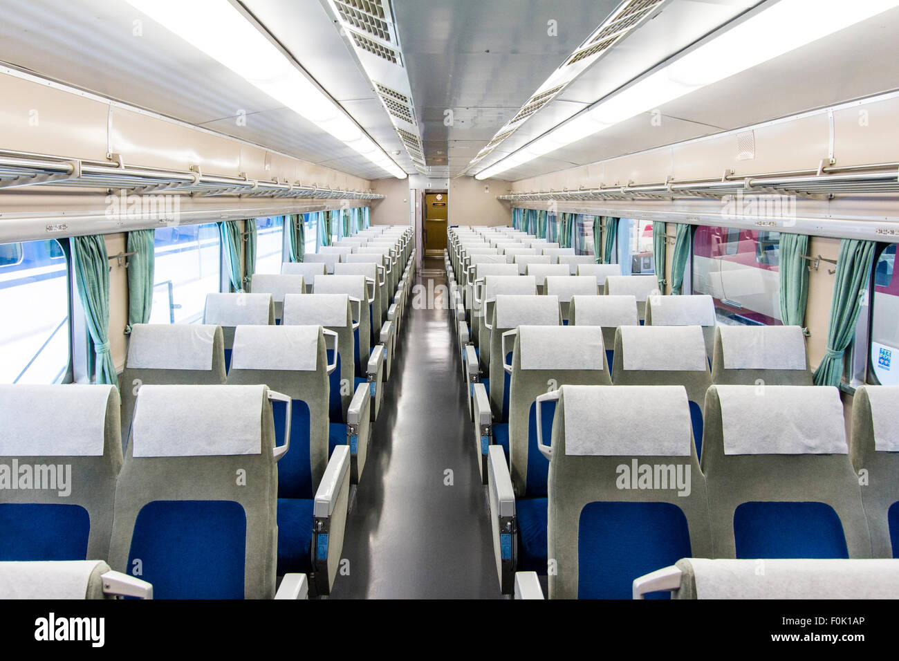 Bullet train seats hi-res stock photography and images - Alamy