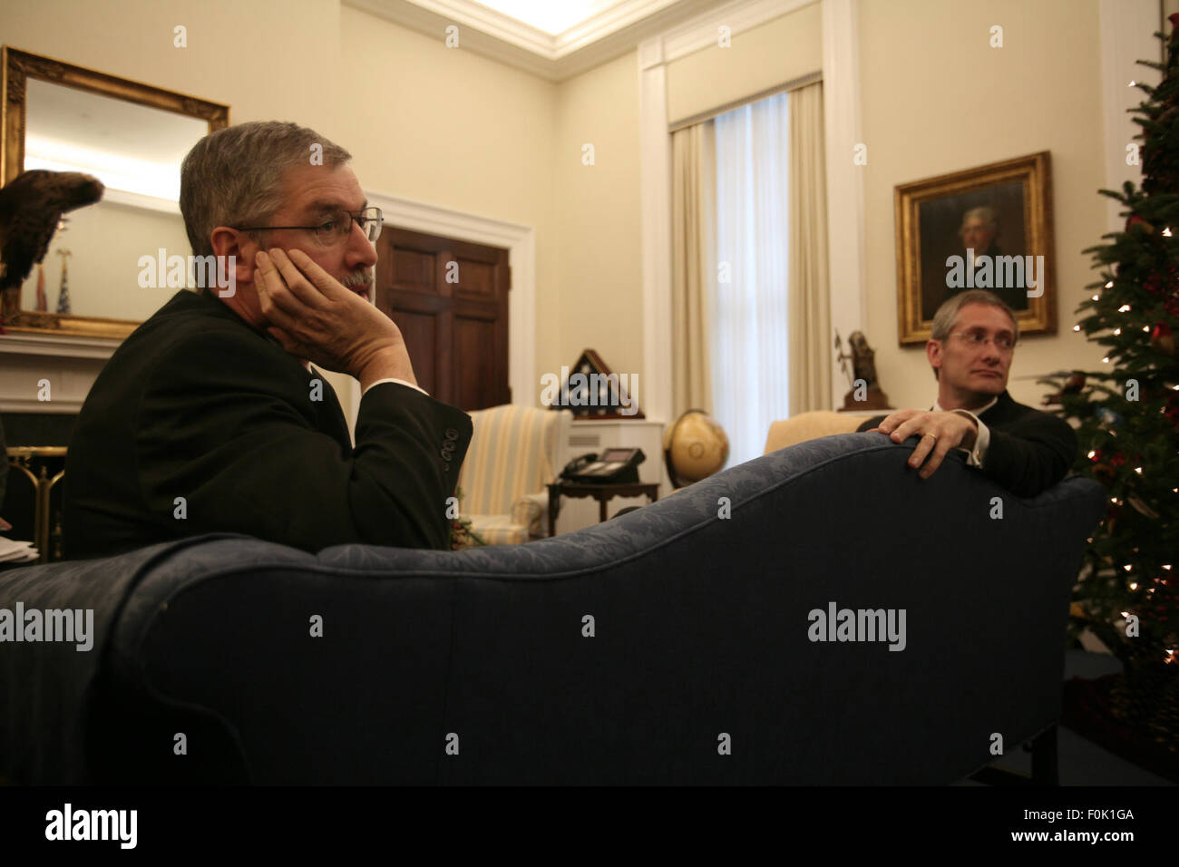 Vice President Cheney Meets with David Addington, John Hannah and Megan ...
