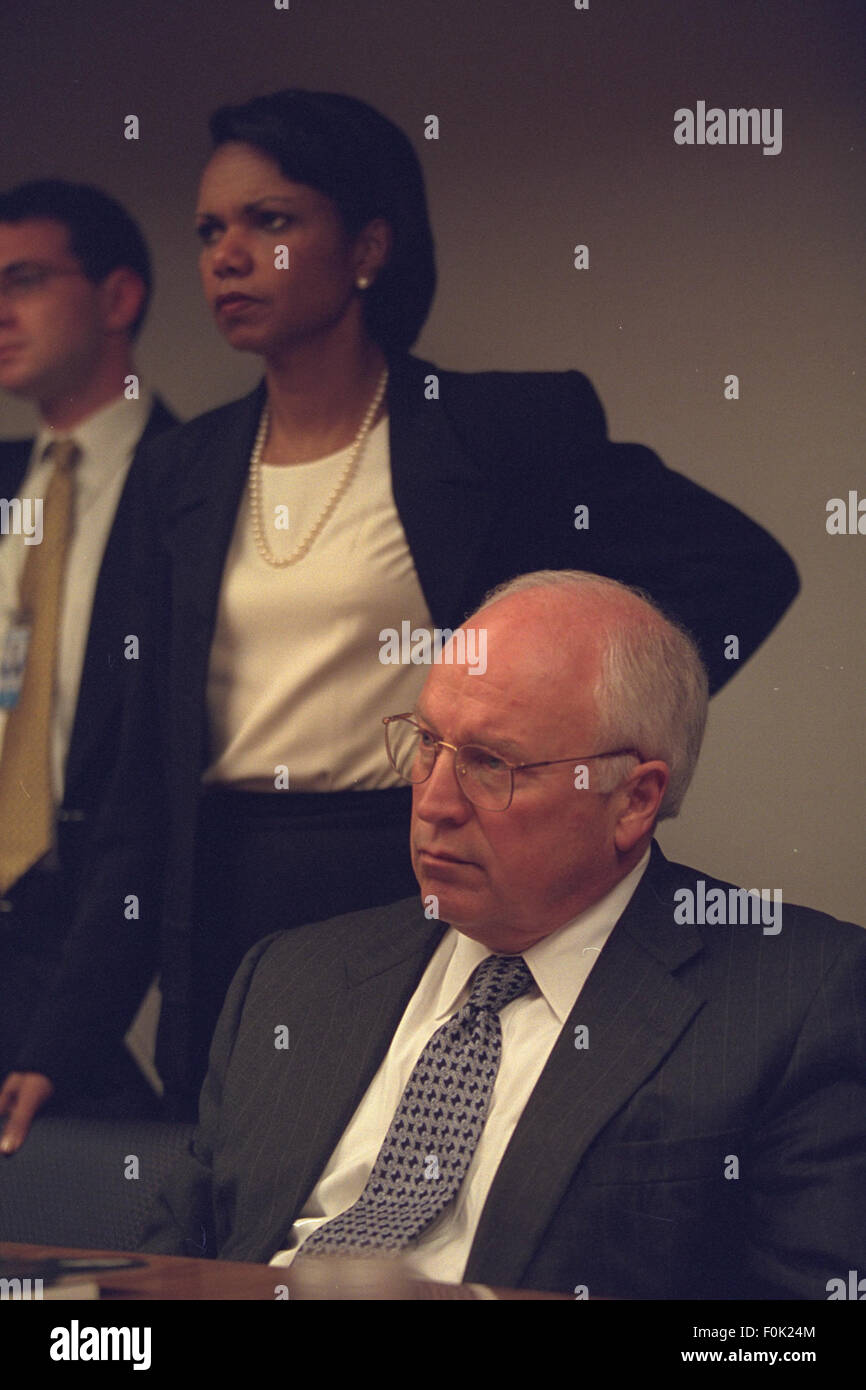 06 Vice President Cheney with National Security Advisor Condoleezza ...