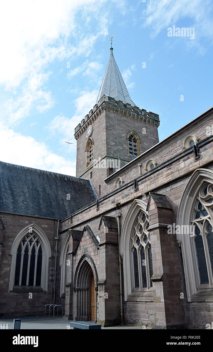 St John's Kirk, the oldest standing building in Perth, Scotland Stock ...