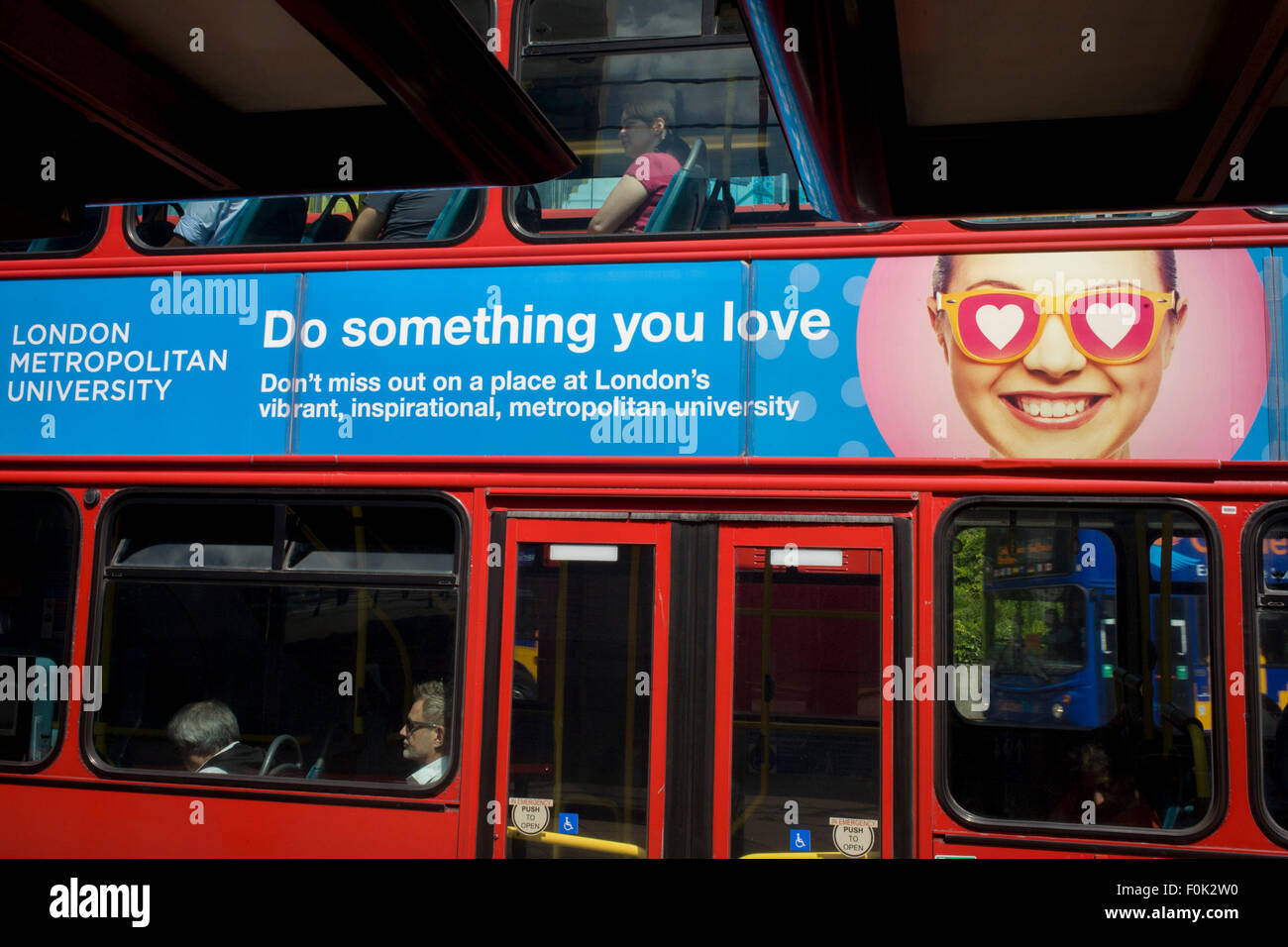 Bus advert hi-res stock photography and images - Alamy