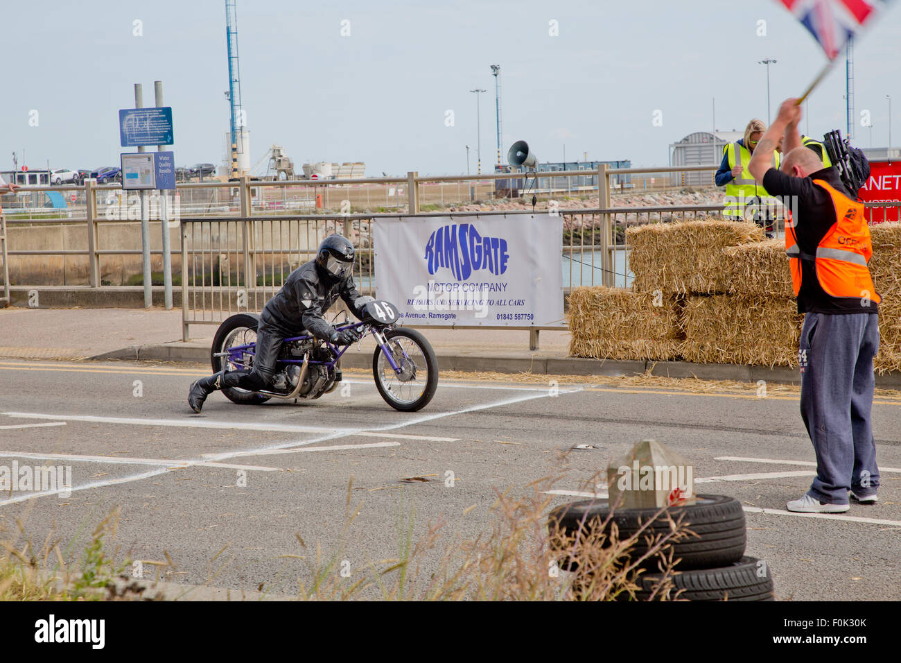 Manx norton classic racing bike hi-res stock photography and images - Alamy