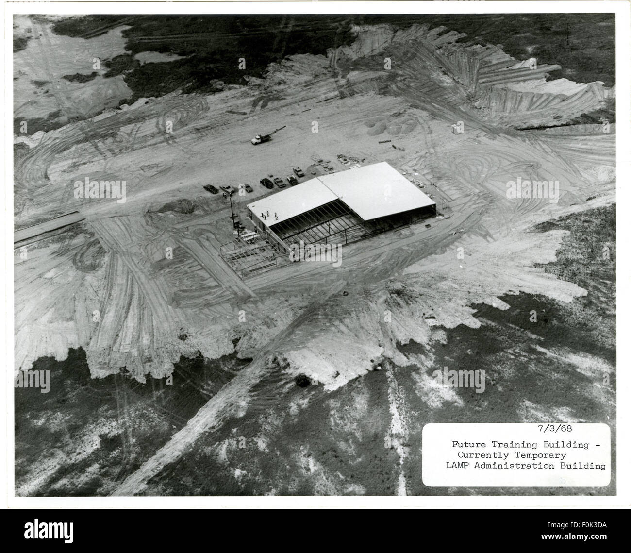 The Future Training Building, currently serving as a temporary LAMP ...