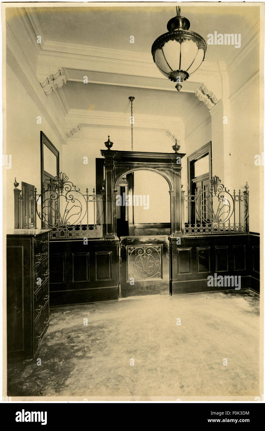 A photograph depicting the anti-room to the Governor’s Apartments ...