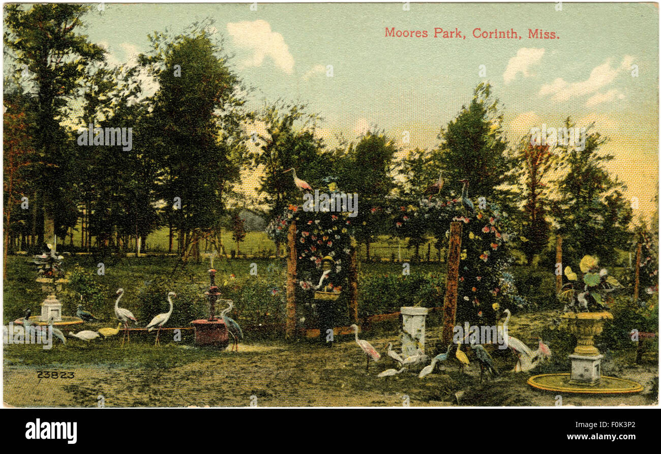 Moores Park in Corinth, Mississippi, is a public park known for its ...
