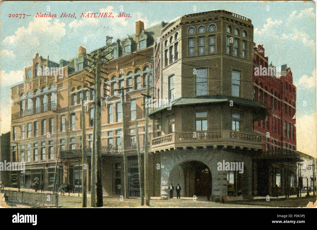 The Natchez Hotel, located in Natchez, Mississippi, is a historic ...